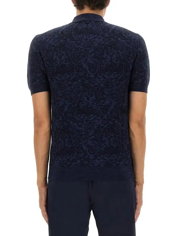Etro Polo Shirt With Pegasus Embroidery