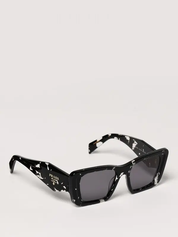 Prada Acetate Sunglasses - Black