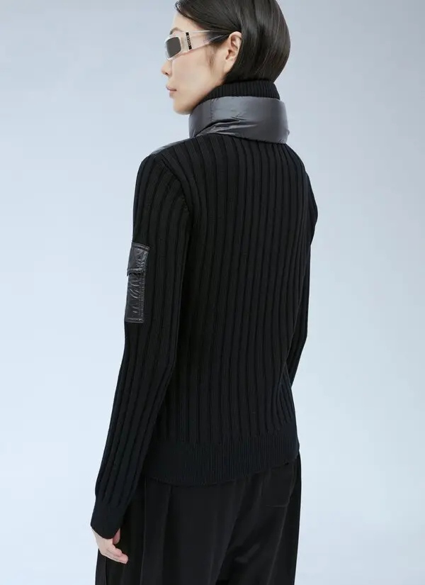 Moncler Padded Wool Cardigan