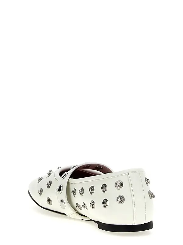 Stella McCartney Ryder Ballet Flats - White