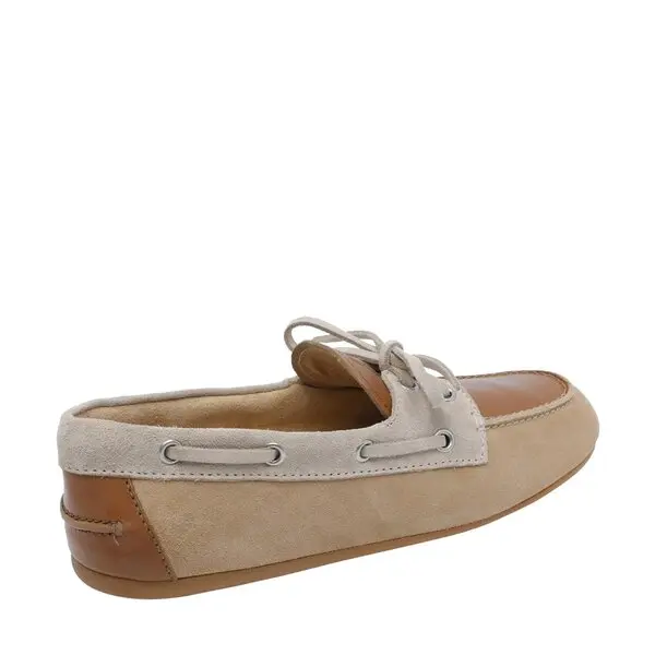 Miu Miu Logo Loafers - Cream
