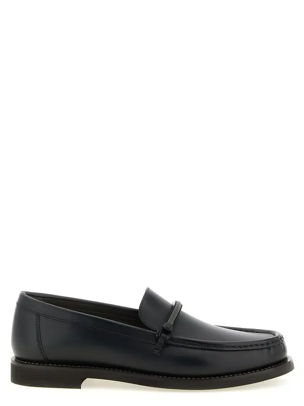 Brunello Cucinelli Penny Loafer' Loafers - Black