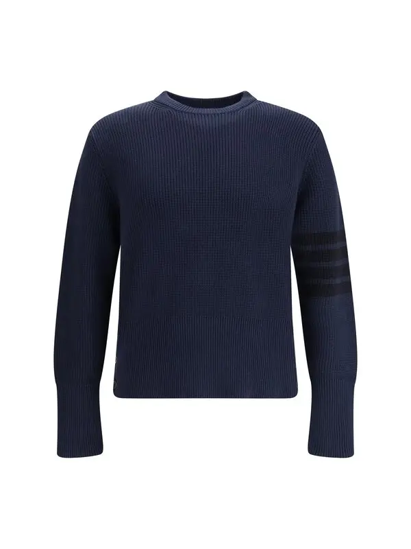 Thom Browne Cotton Crewneck Sweater