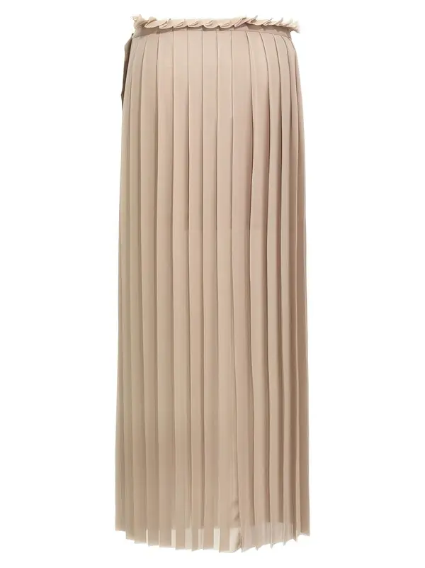 AMI Paris Pleated' Skirt