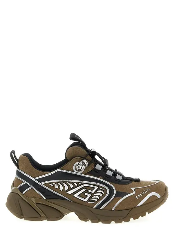 Balmain Cosmic Dust' Sneakers - Green