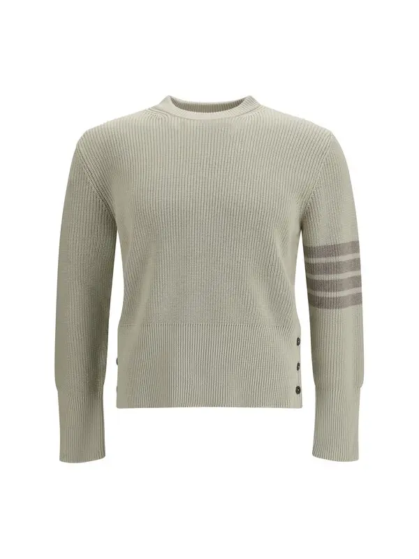 Thom Browne Cotton Crewneck Sweater