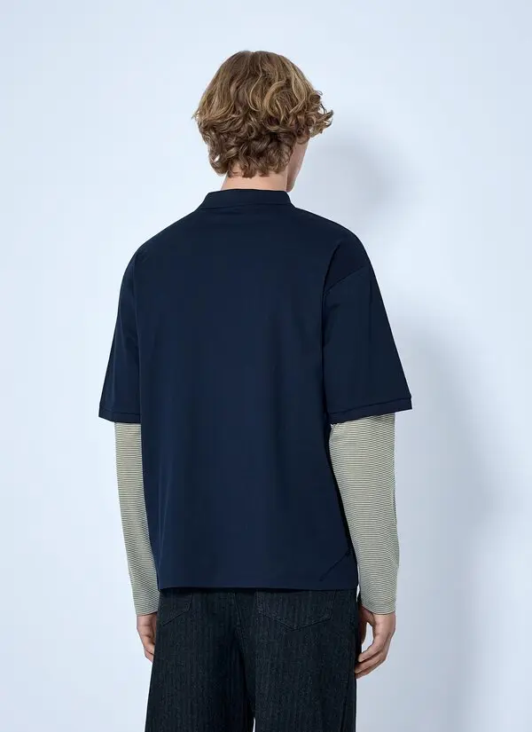 Miu Miu Buttoned Polo Shirt