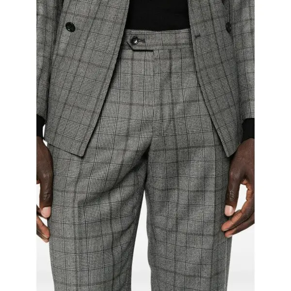 Tagliatore Grey Suits Double Breasted Suits