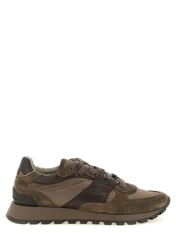 Brunello Cucinelli Active' Sneakers - Green