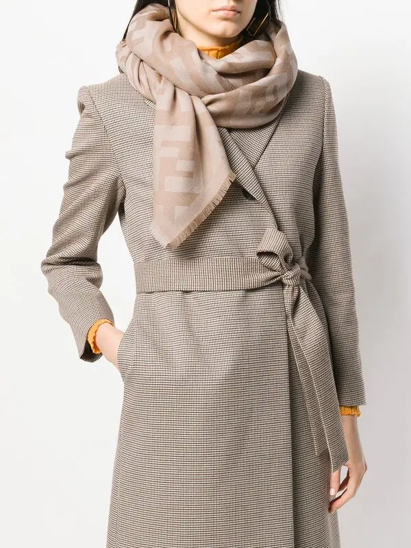 Fendi Ff Wool Scarf