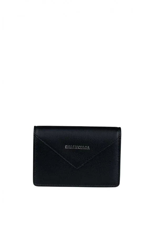 Balenciaga Paper Wallet - Black
