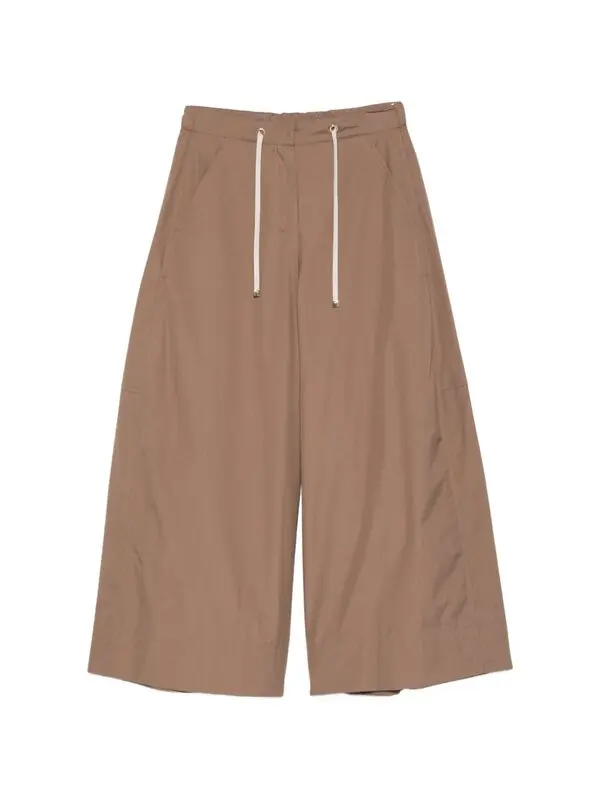 Max Mara Cotton Wide-leg Trousers