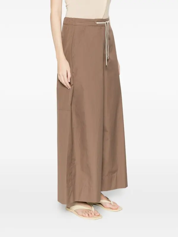 Max Mara Cotton Wide-leg Trousers