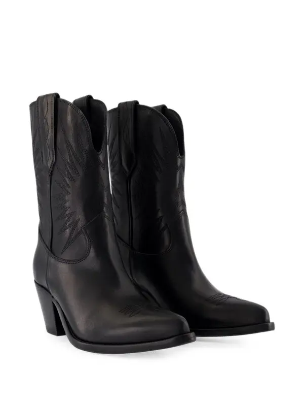 GOLDEN GOOSE Wish Star Leather Boots