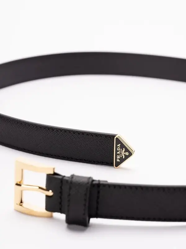 Prada Saffiano Leather Belt - Multicolor