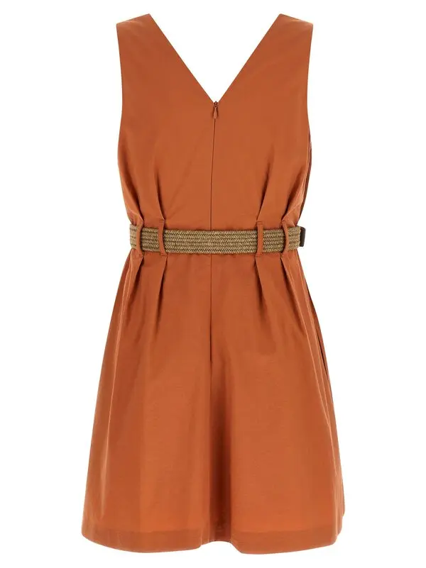 Brunello Cucinelli Texture Twill Dress
