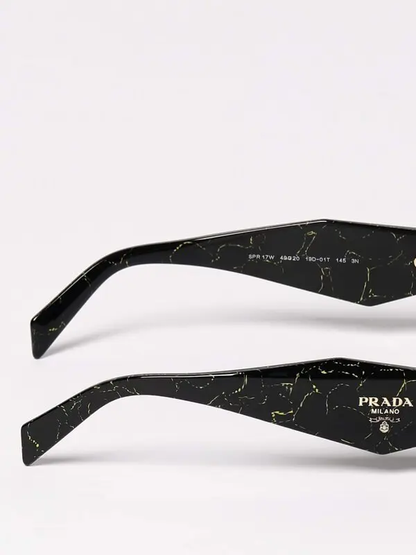 Prada Acetate Sunglasses With Logo