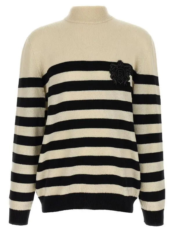Balmain Marinière' Sweater - Multicolor