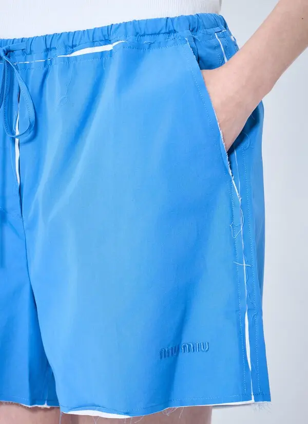 Miu Miu Poplin Boxer Shorts