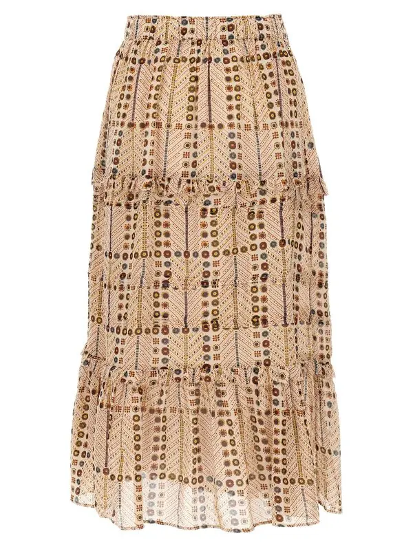 Isabel Marant Étoile Marant 'diya' Skirt - Cream