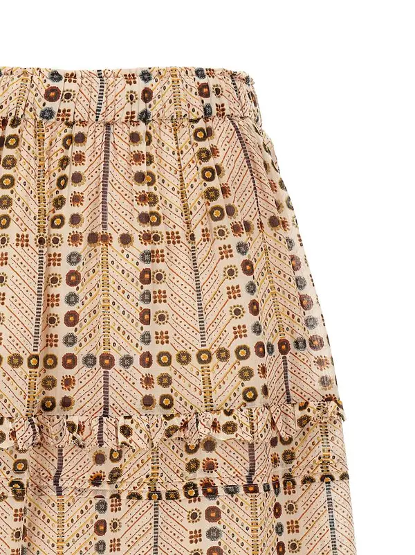 Isabel Marant Étoile Marant 'diya' Skirt - Cream