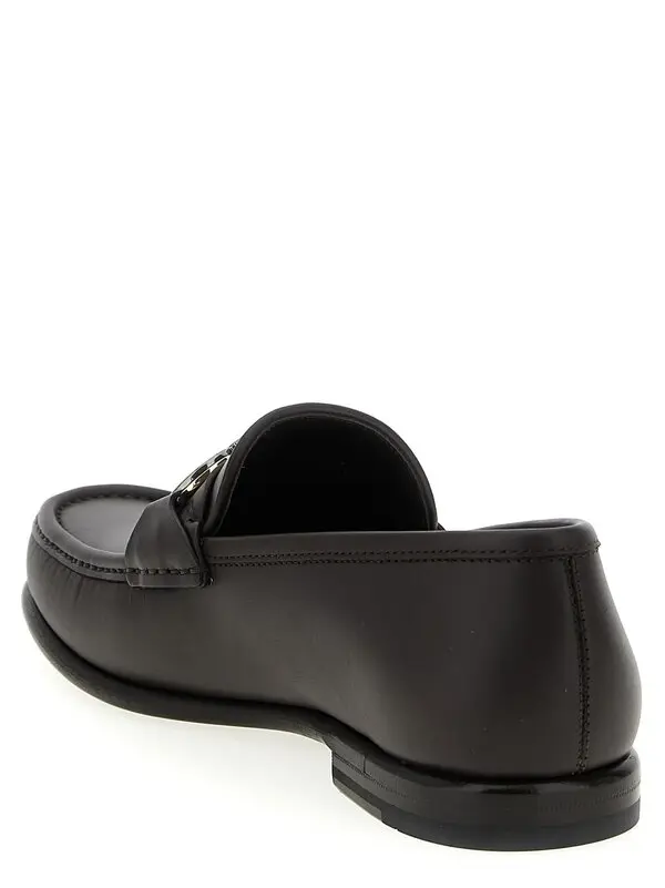 FERRAGAMO Avril Leather Loafers