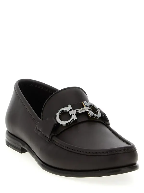 FERRAGAMO Avril Loafers - Brown