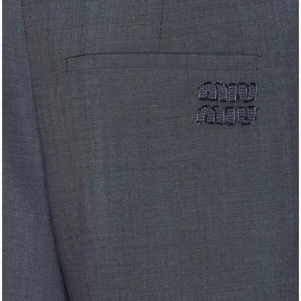 Miu Miu Logo Pants