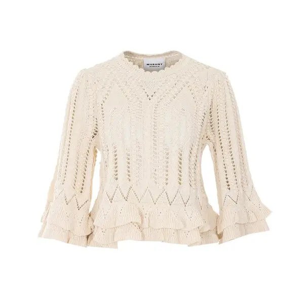 Isabel Marant Étoile Norma Knit Sweater - Cream