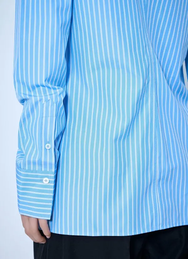 TOTEME Striped Poplin Shirt