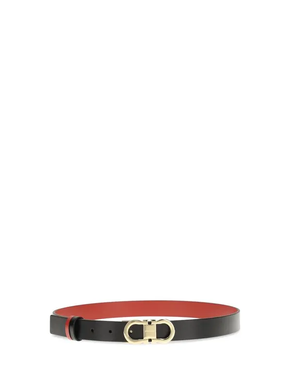 FERRAGAMO Adjustable And Reversible Gancini Belt