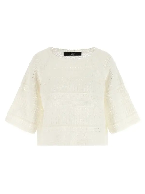 Max Mara Wkiorche' Sweater - White