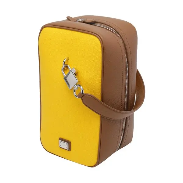 Dolce & Gabbana Lock Handbag - Yellow