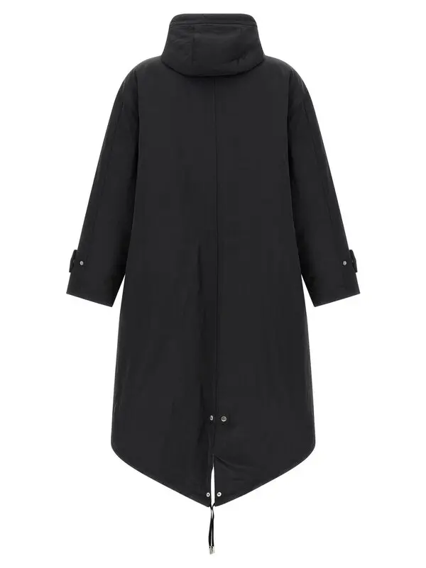 AMI Paris Long Parka - Gray