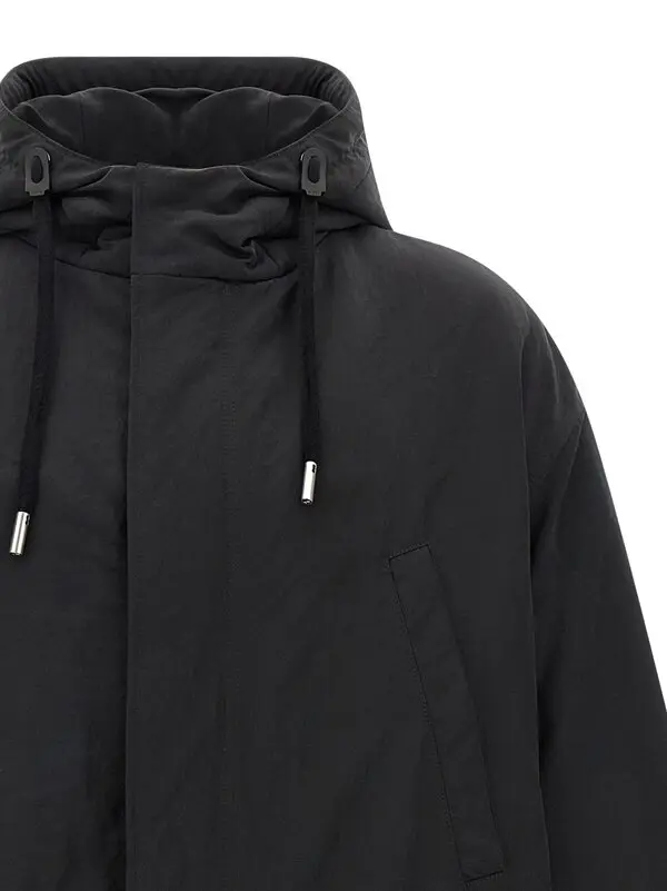 AMI Paris Long Parka - Gray