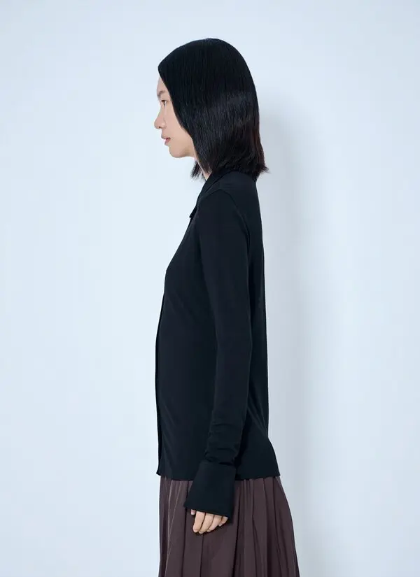 TOTEME Fitted Jersey Shirt
