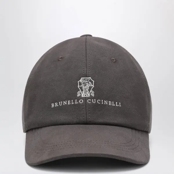 Brunello Cucinelli Cotton Baseball Cap - Brown