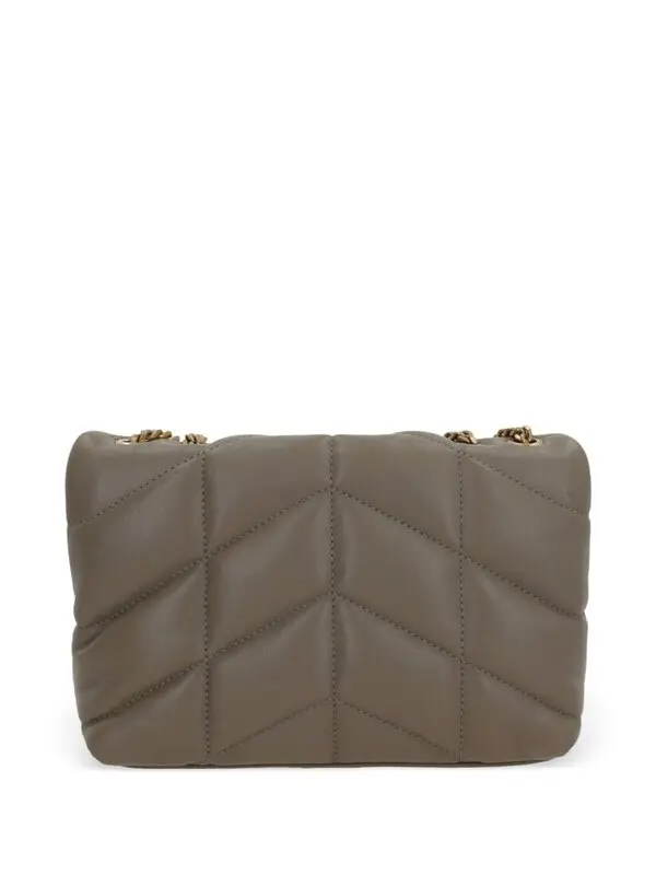 Saint Laurent Puffer Small Leather Shoulder Bag - Multicolor