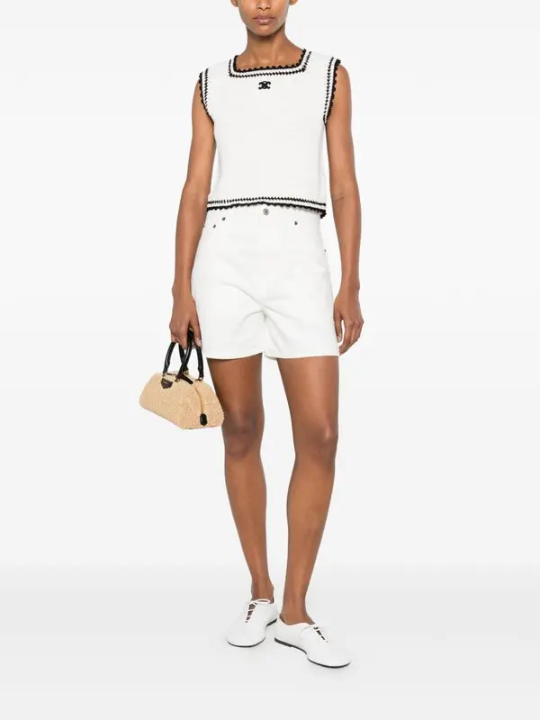 Celine Crochet Cotton Top