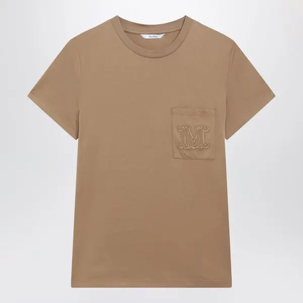 Max Mara Cotton Jersey T-shirt - Brown