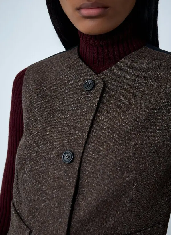 Max Mara Wool Waistcoat