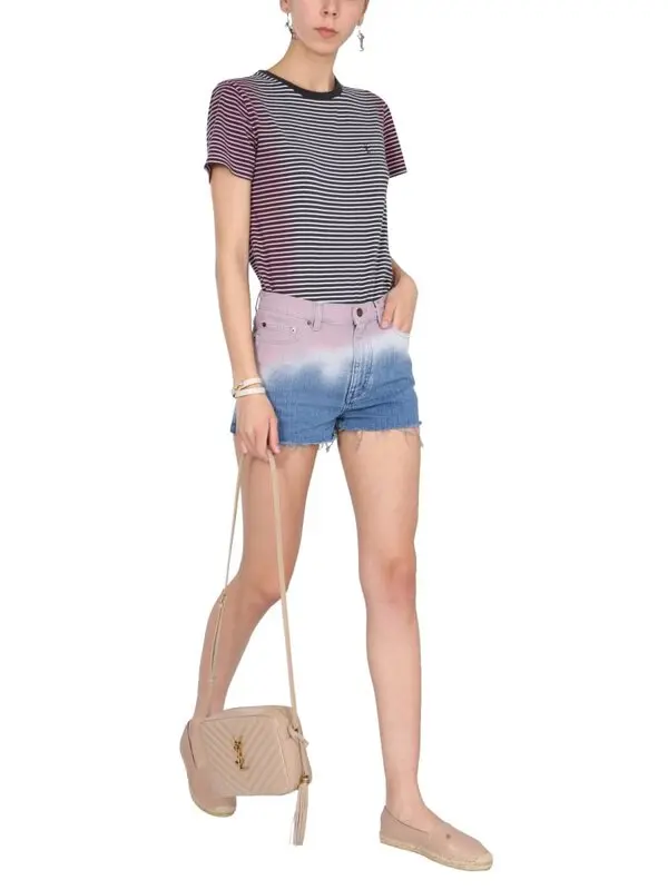 Saint Laurent Tie Dye Shorts