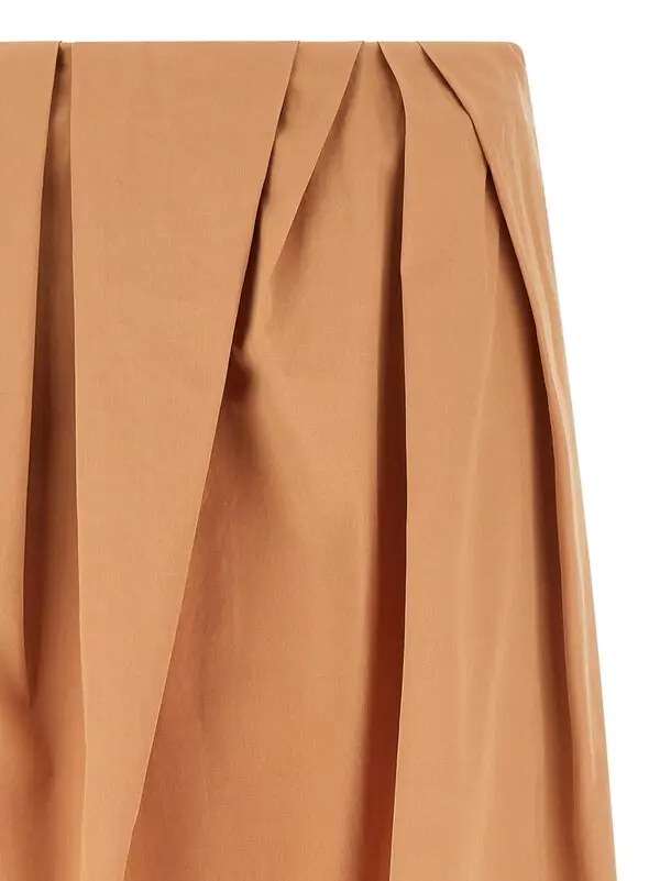 Dries Van Noten Sonista Cotton Midi Skirt