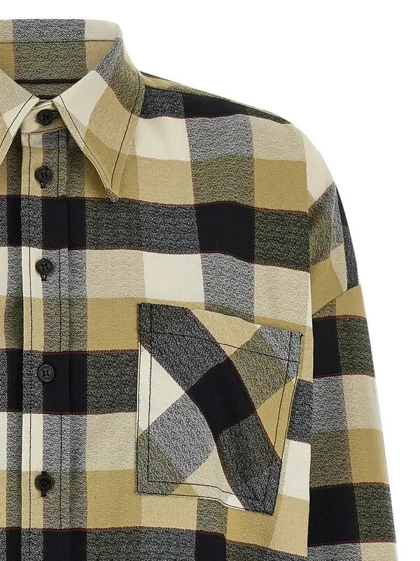 Missoni Check Pattern Shirt - Cream