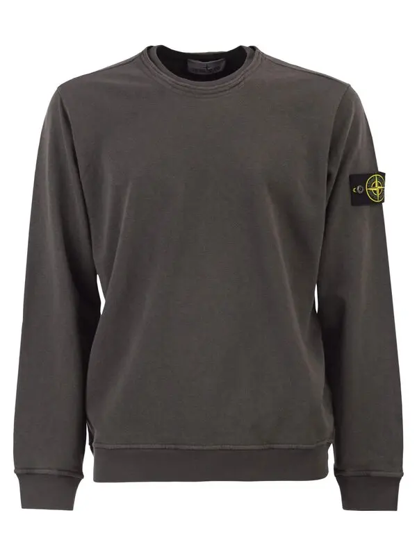 Stone Island Regular Fit Crew Neck Sweatshirt - Multicolor