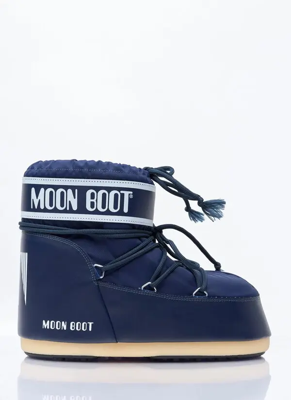 Moon Boot Icon Low Nylon Boots - Blue