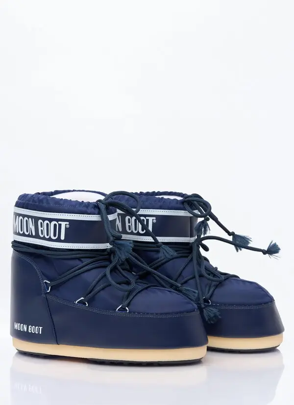 Moon Boot Icon Low Nylon Boots - Blue