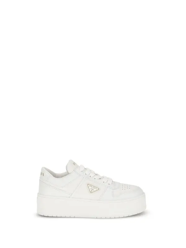 Prada Downtown Bold Sneakers - White