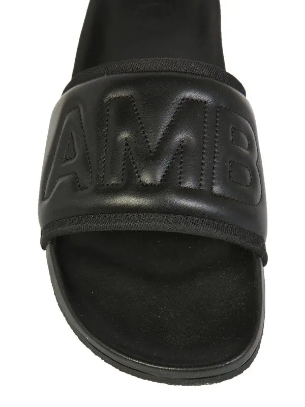 AMBUSH Leather Slide Sandals