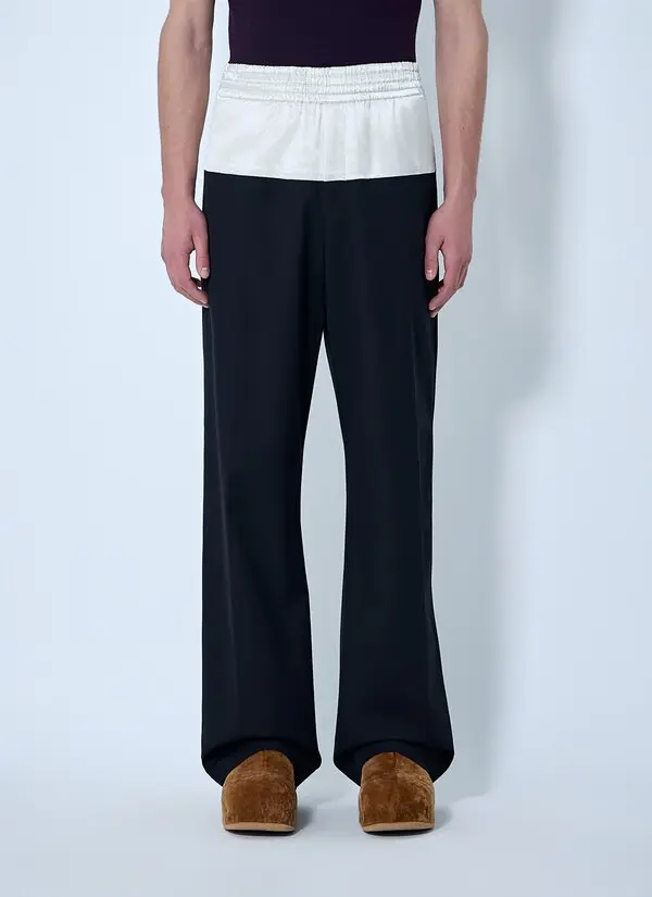 Dries Van Noten Drawstring Wide-leg Trousers